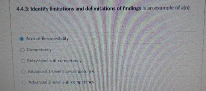 Solved 4.4.3: Identify limitations and delimitations of | Chegg.com