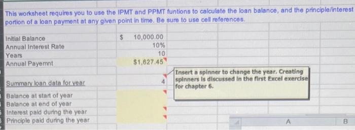 Solved Build a worksheet that converts an EAR to an APR | Chegg.com