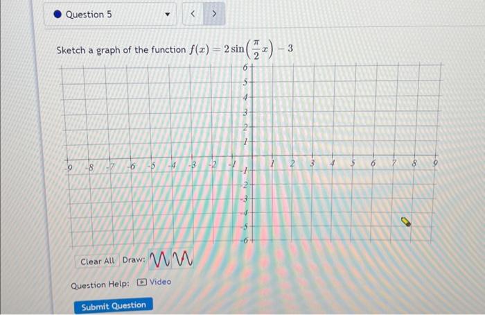 Solved f(x)=2sin(2πx)−3 | Chegg.com
