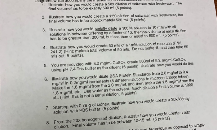 Solved Diagrams 1. Illustrate how you would create a 50x | Chegg.com
