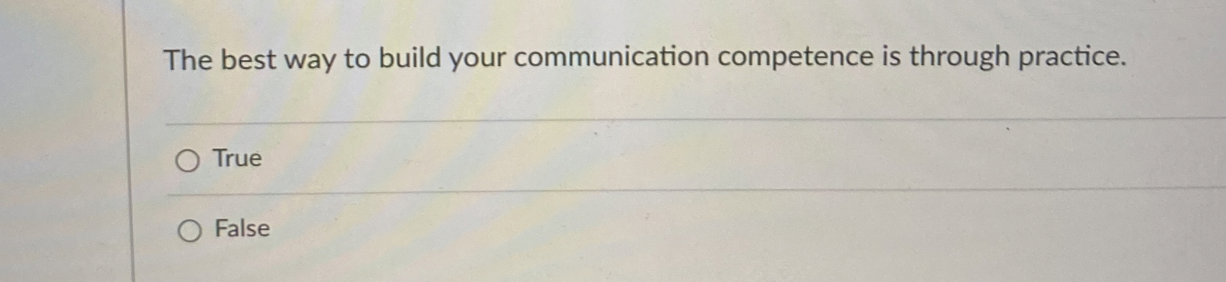 Solved The best way to build your communication competence | Chegg.com