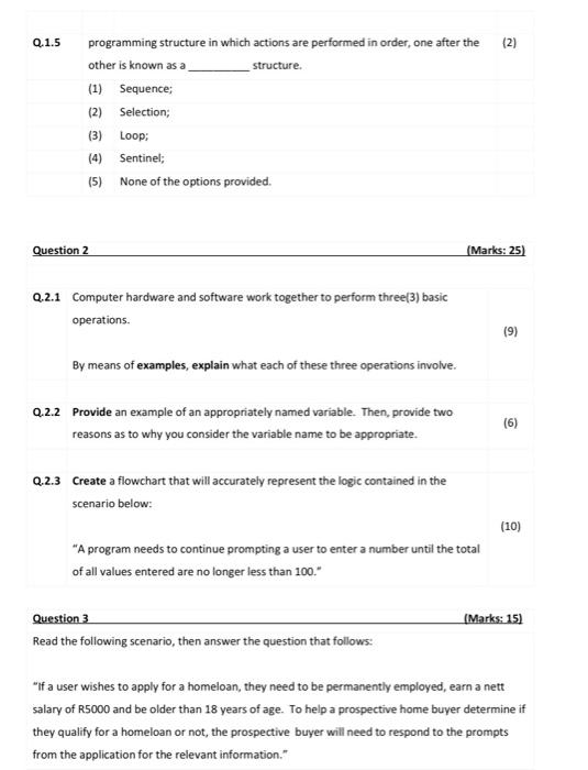 Solved Multiple-choice questions: Select one correct answer | Chegg.com