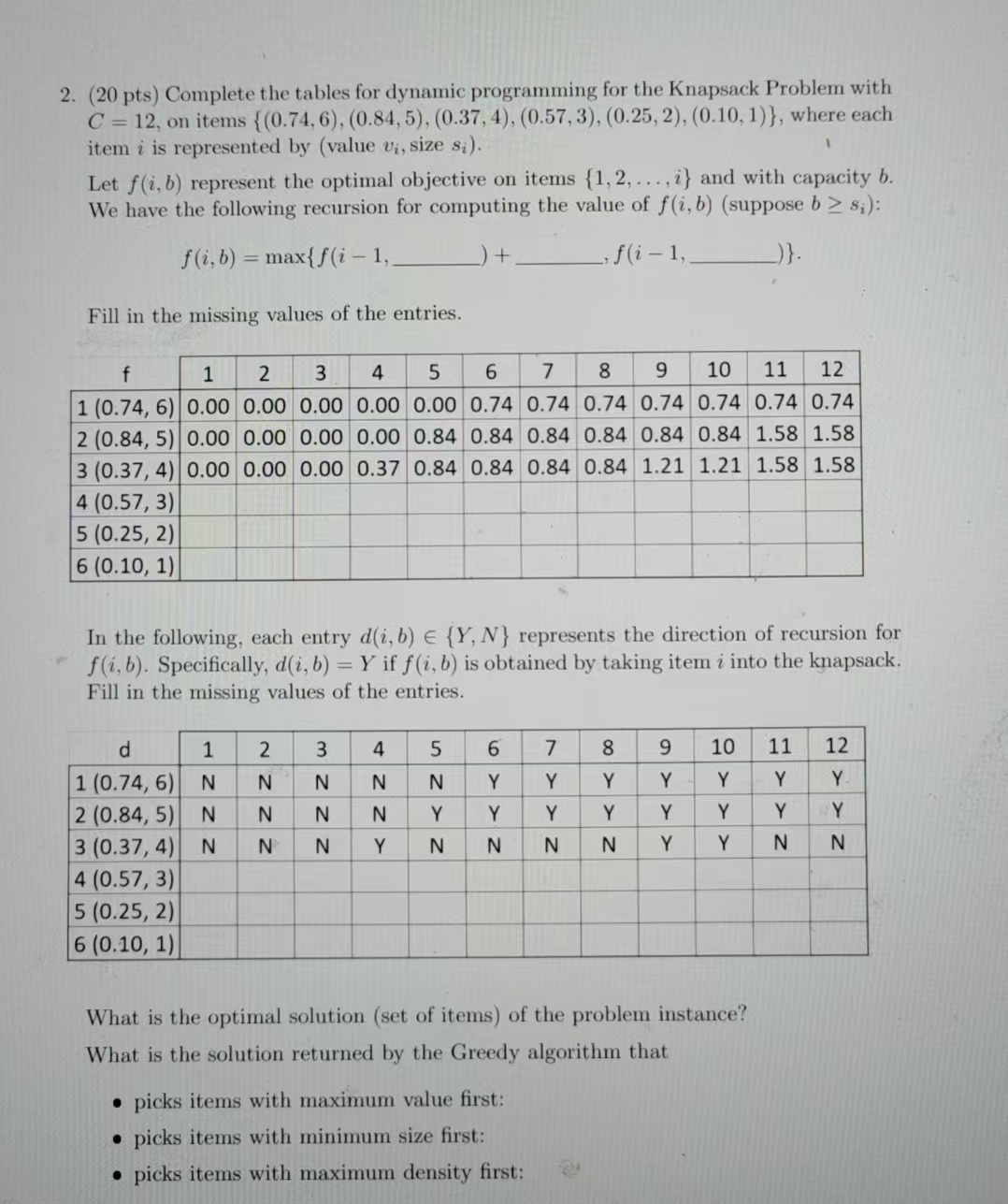 Solved Please give me ﻿solution and explanation (20 pts) | Chegg.com