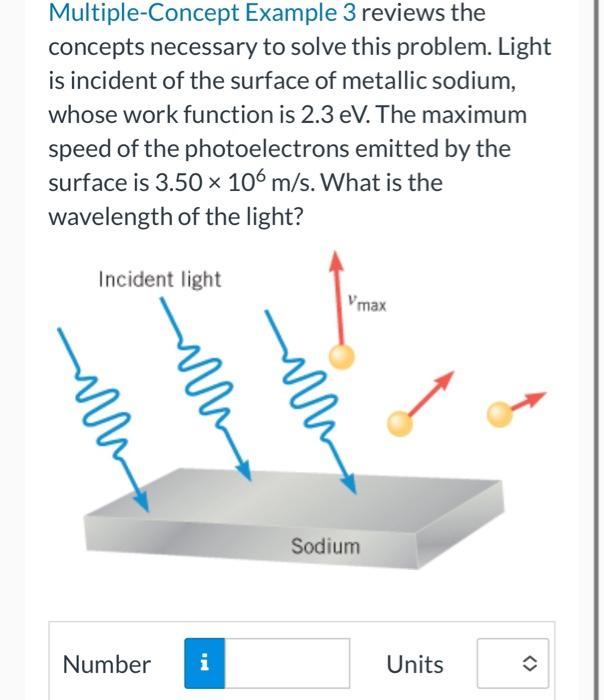 Solved Multiple-Concept Example 3 reviews the concepts | Chegg.com