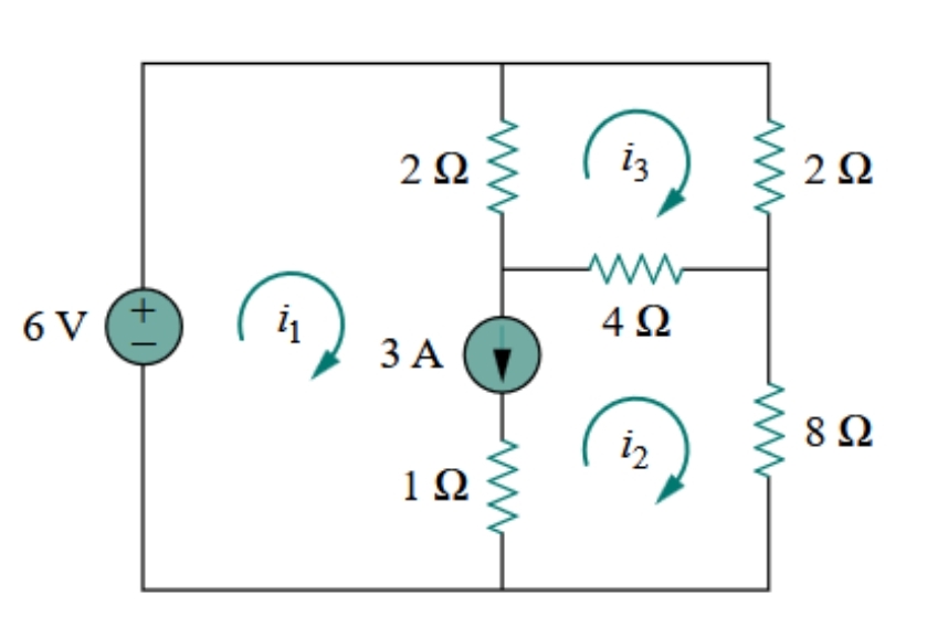 Solved solve supermesh step by step. im having trouble with | Chegg.com