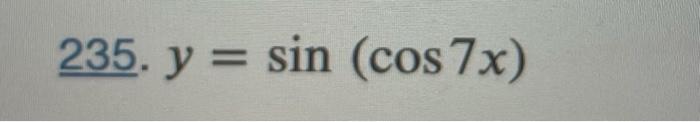 Solved y=sin5(x)y=sin | Chegg.com