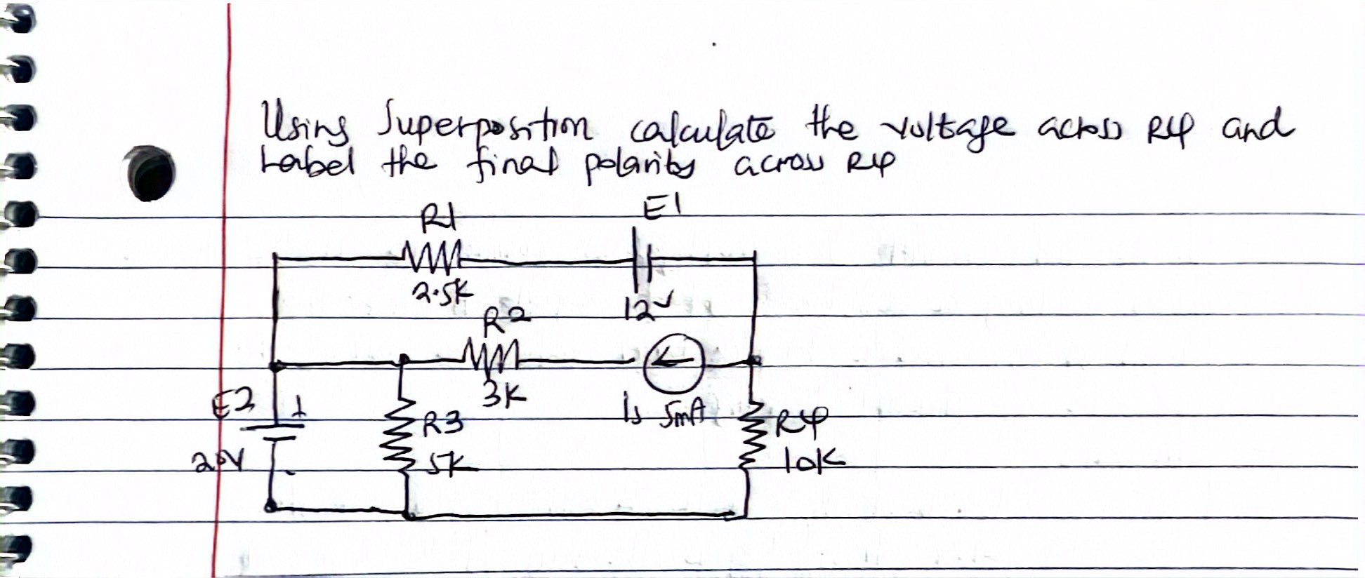 Solved Using Superposition calculate the voltage across R4 | Chegg.com