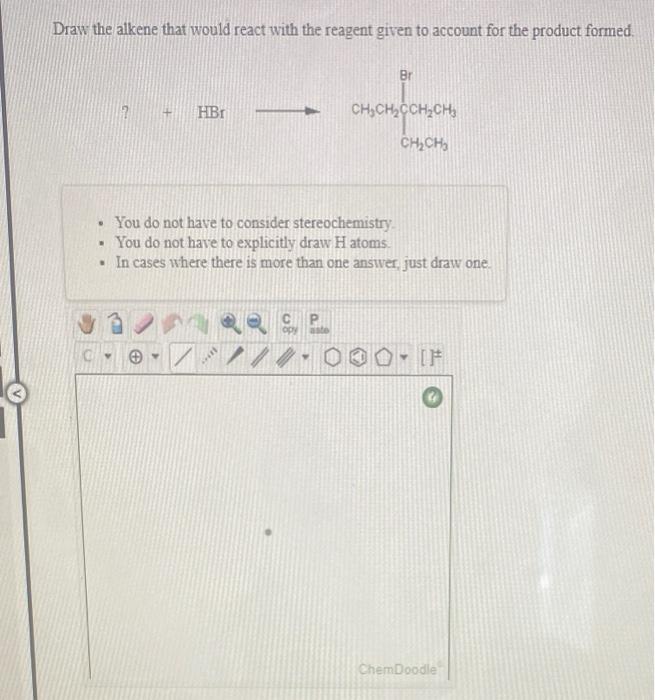 Solved Name the cycloalkene that would react with chlorine | Chegg.com