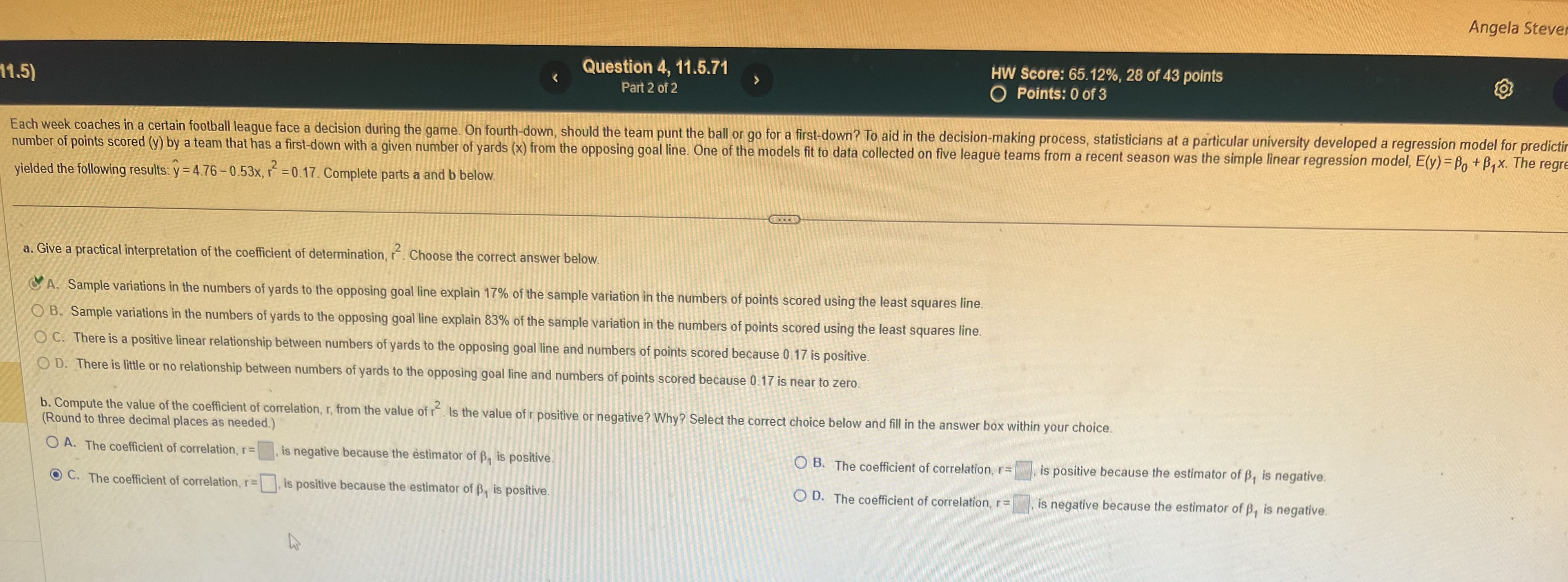 Solved yielded the following results: | Chegg.com