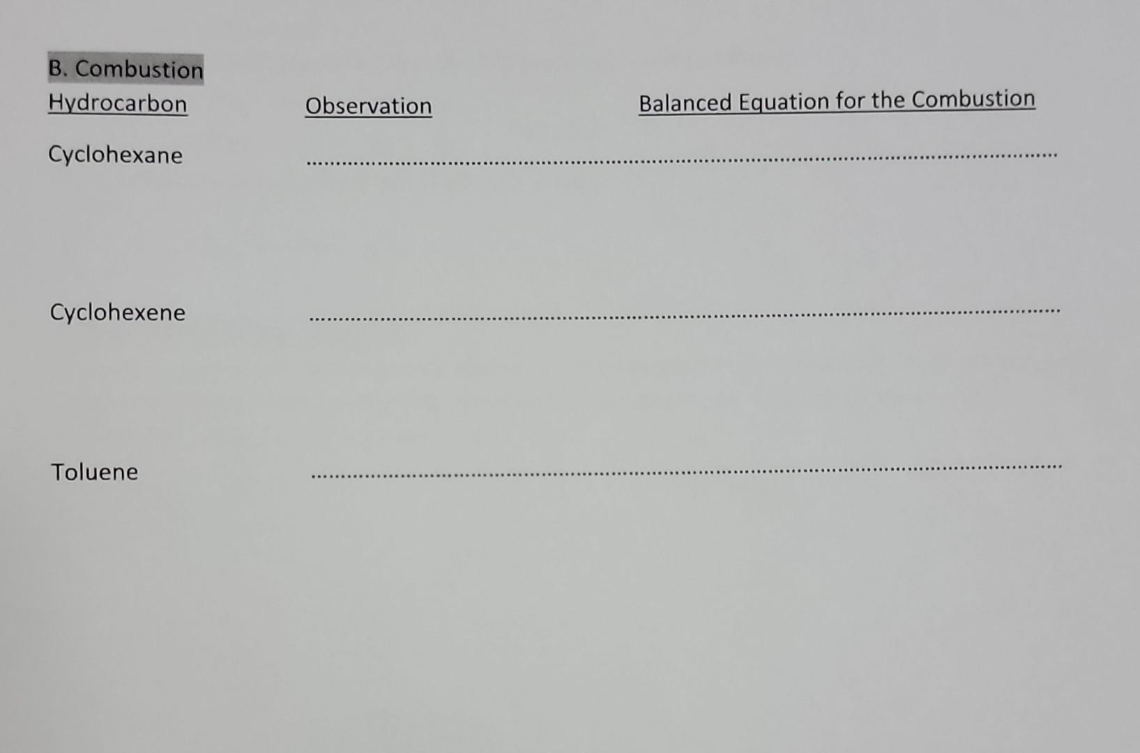 Solved Toluene | Chegg.com