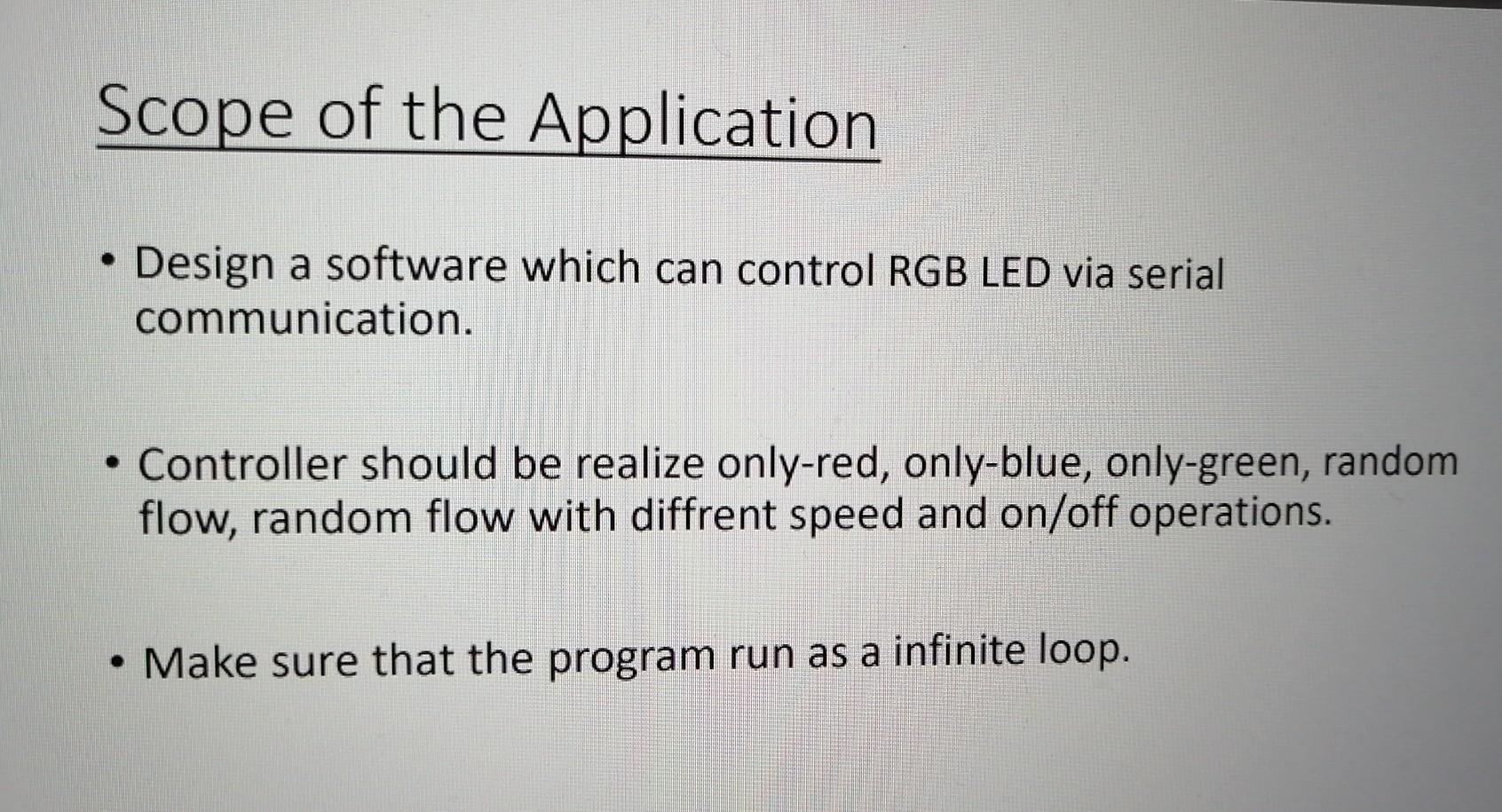 Solved Scope of the Application . Design a software which | Chegg.com
