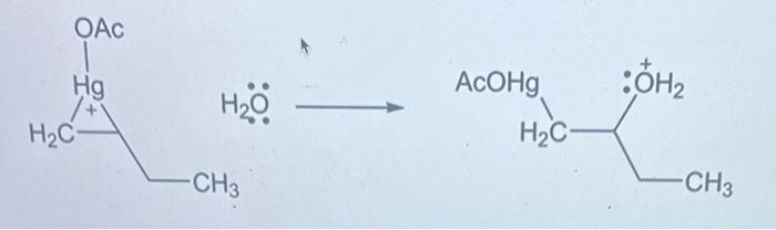 Solved Acid-catalyzed addition of water to an alkene yields | Chegg.com