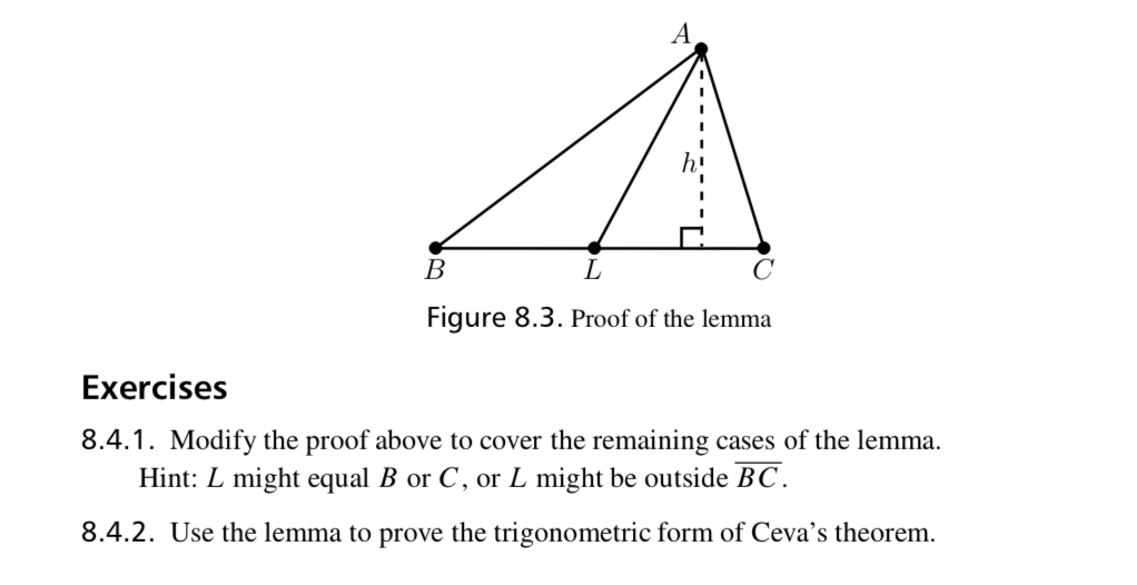 Solved 8.4.2. ﻿Use the lemma to prove the trigonometric form | Chegg.com