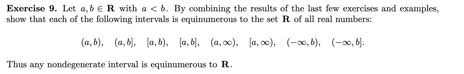 Solved Let a, ﻿b R with a