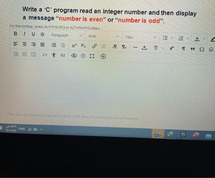Solved Write A C Program Read An Integer Number And Then 1797