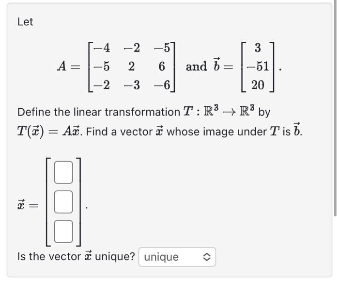 Solved Let A=⎣⎡2−3−2−1154−5−165−4−4−25⎦⎤ and | Chegg.com