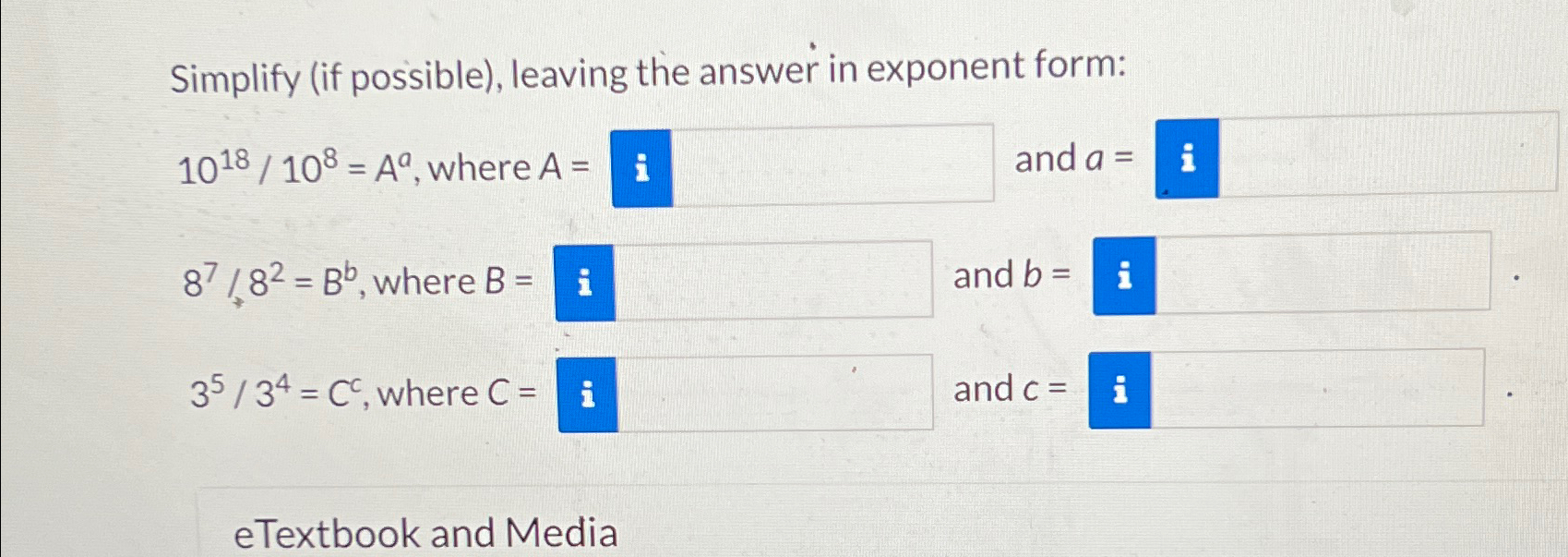 Solved Simplify (if possible), ﻿leaving the answer in | Chegg.com