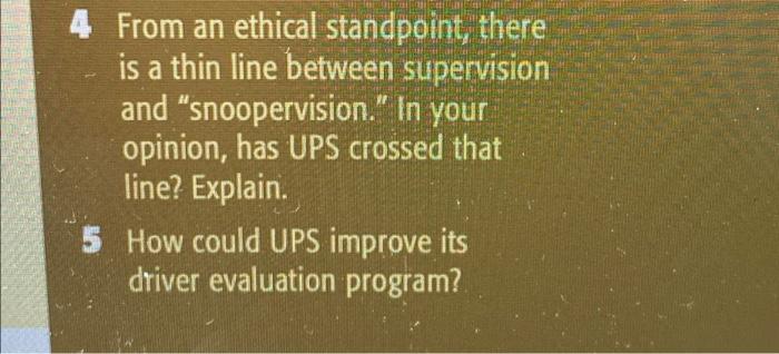 Solved a 4 From an ethical standpoint, there is a thin line | Chegg.com