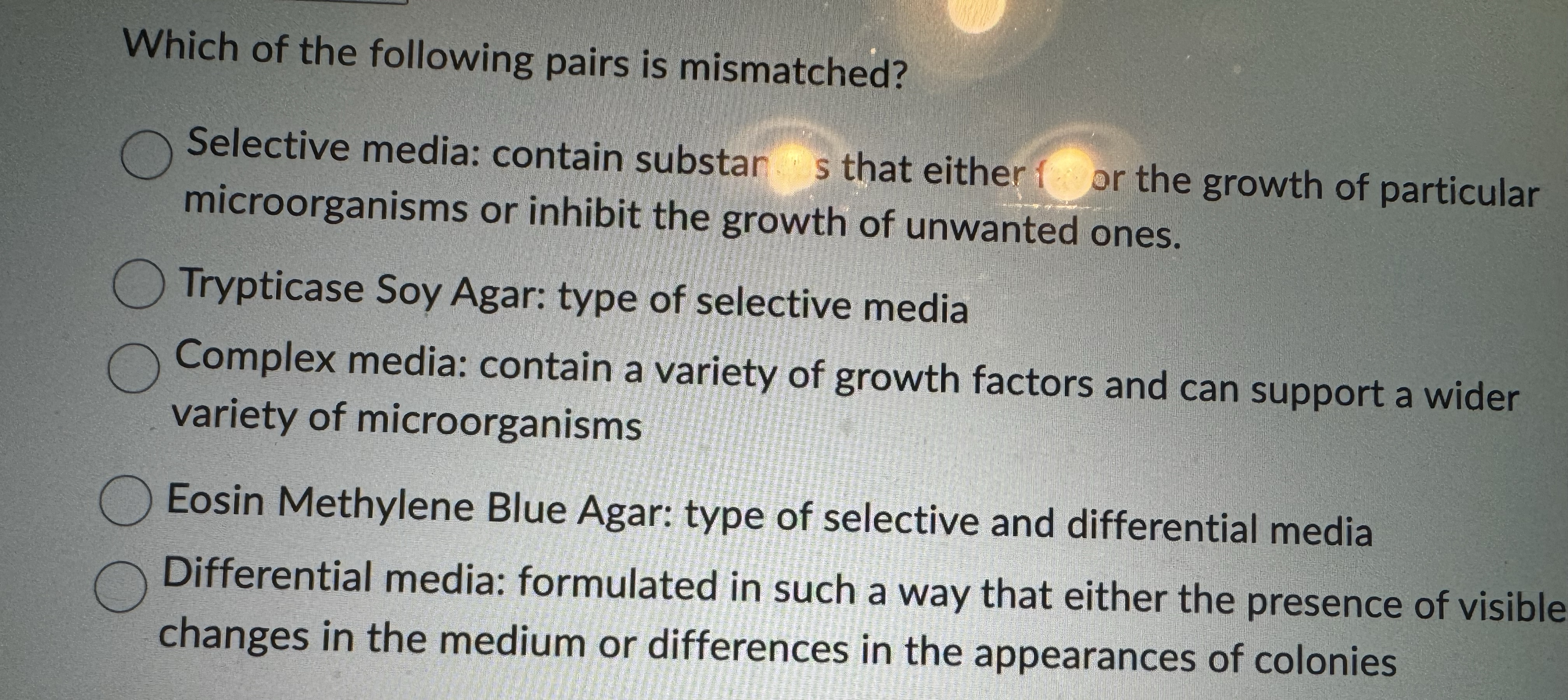 Solved Which of the following pairs is mismatched?Selective | Chegg.com
