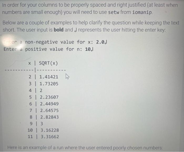 Solved Write a program that asks for a number until the user | Chegg.com