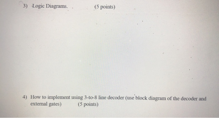 Solved 5. 20 points Design a combinational circuit with | Chegg.com