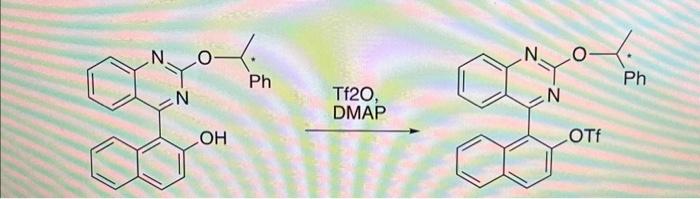 Solved AlCl3\begin{tabular}{l} Tf2O, \\ DMAP \\ \hline | Chegg.com