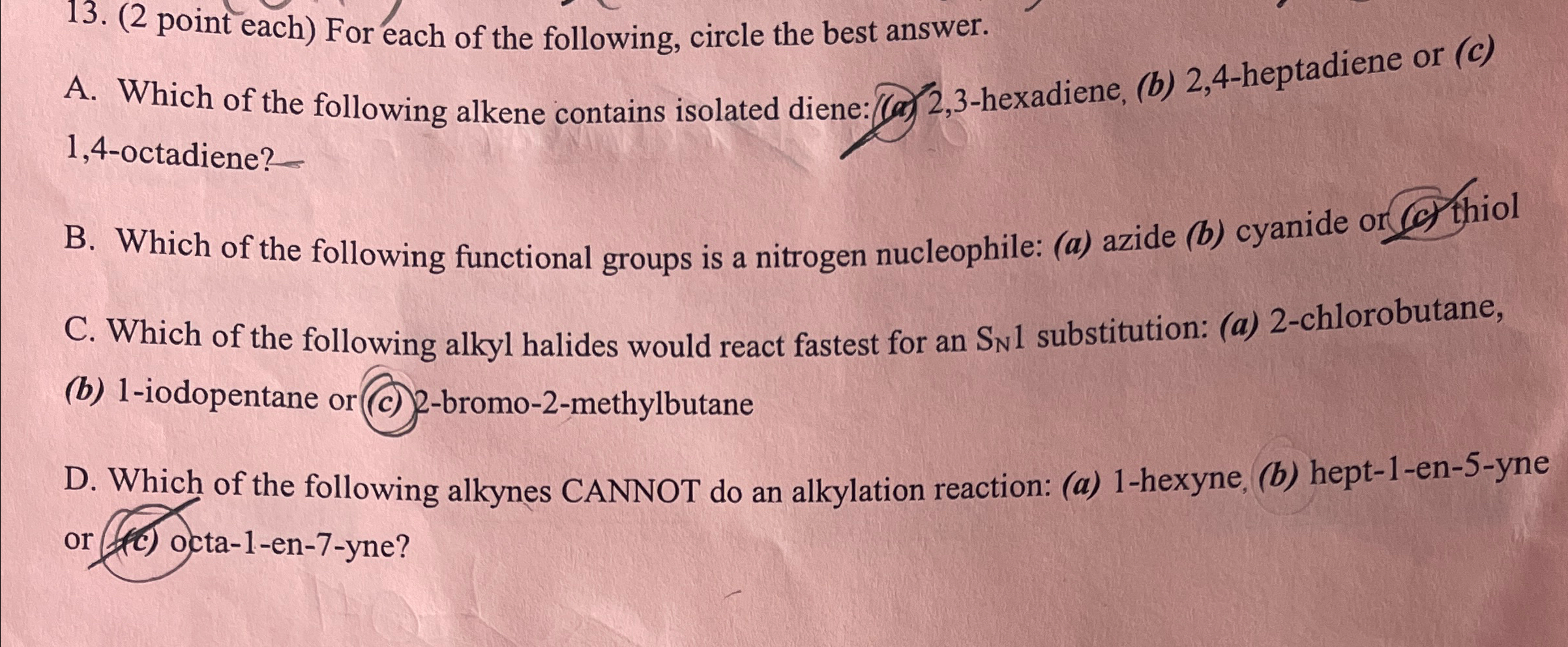 Solved Can you please answer A-D? ﻿Thank you so much! | Chegg.com