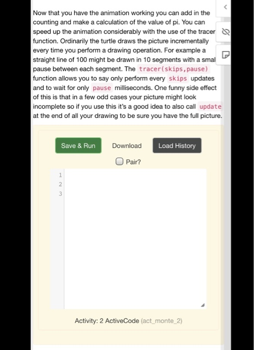 code must be in python. this is 1 problem with 3 | Chegg.com