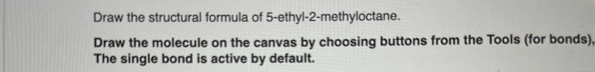 Solved Draw the structural formula of | Chegg.com