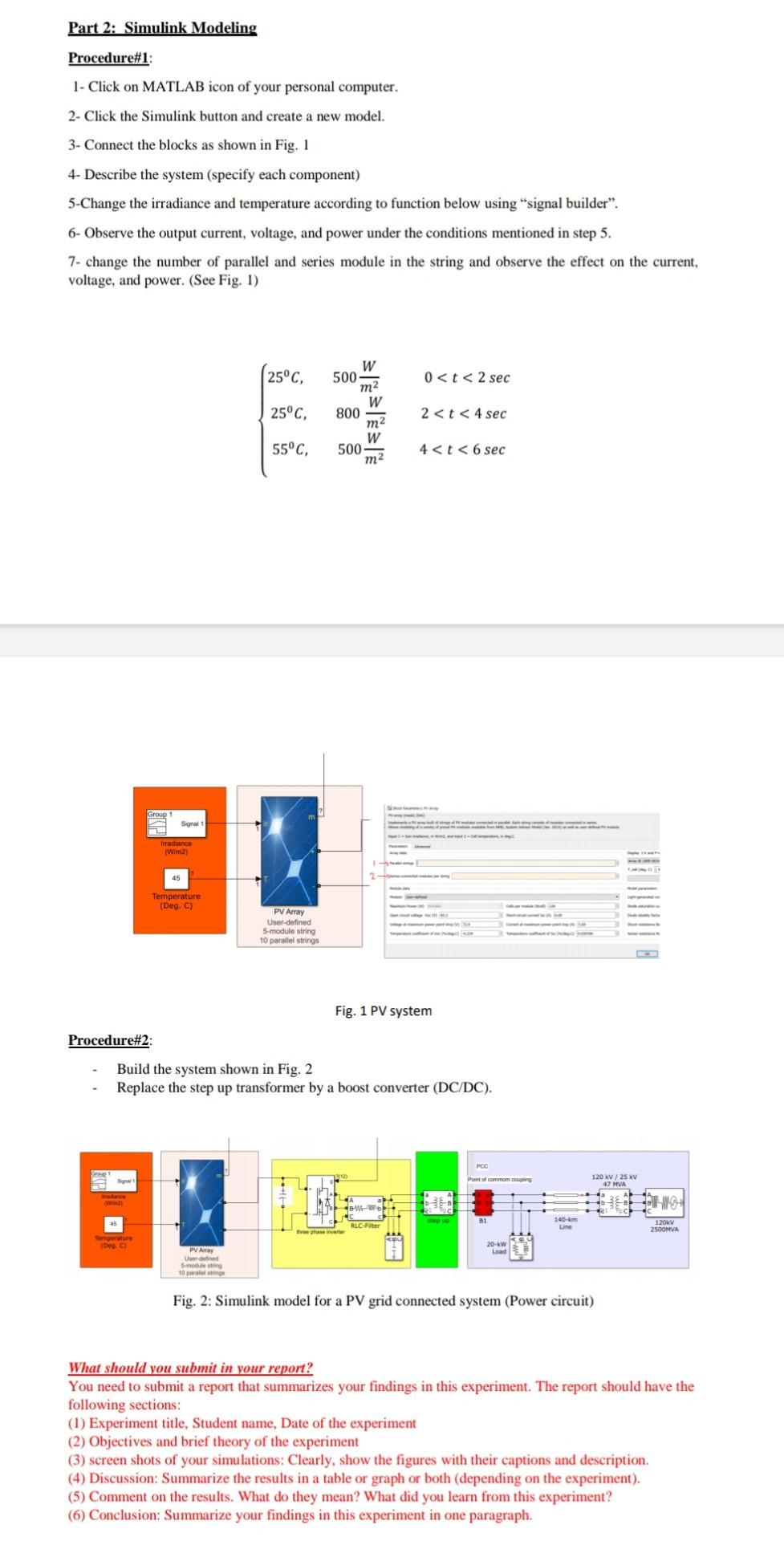 Part 2: Simulink Modeling Procedure#1: 1- Click on | Chegg.com
