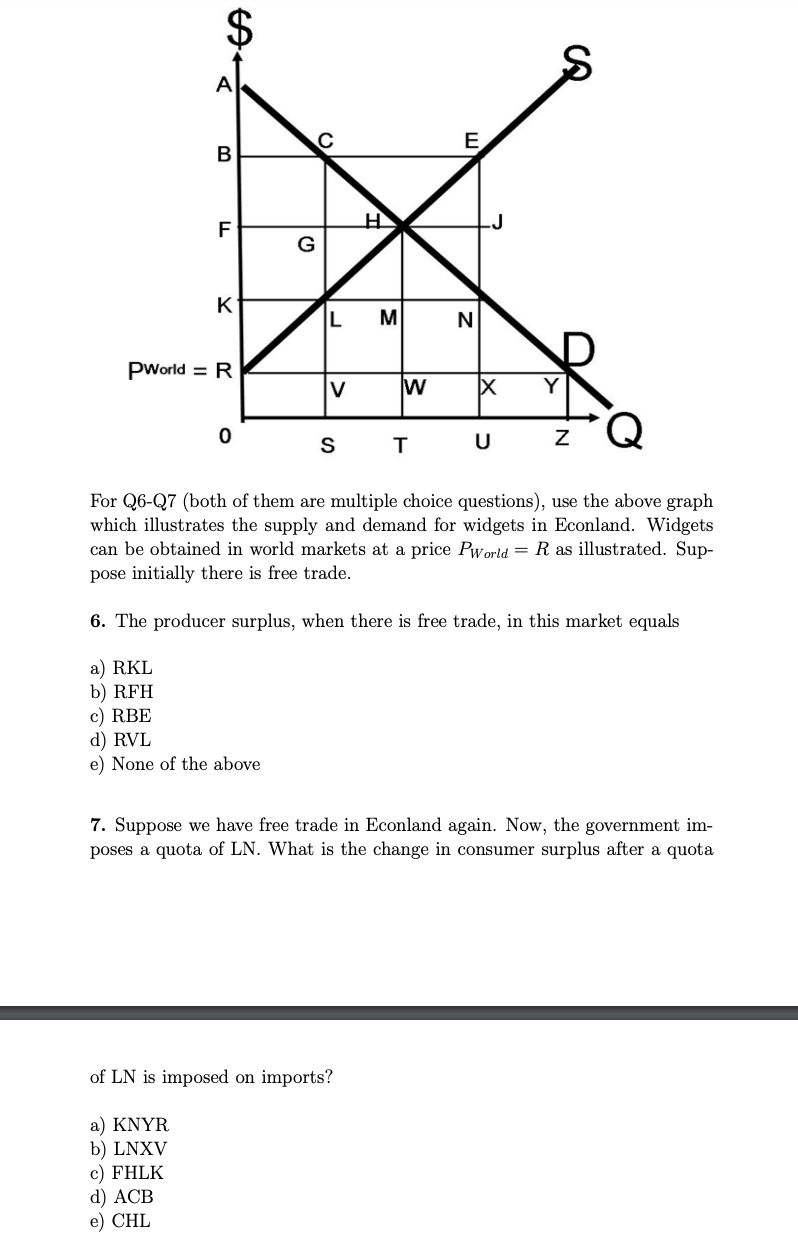 Solved For Q6-Q7 (both of them are multiple choice | Chegg.com