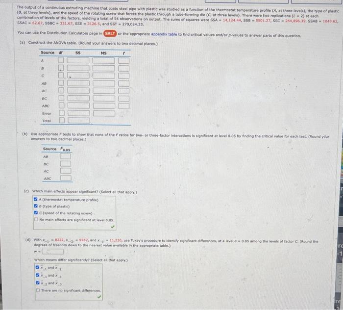 Solved The output of a continveus extruding machine that | Chegg.com