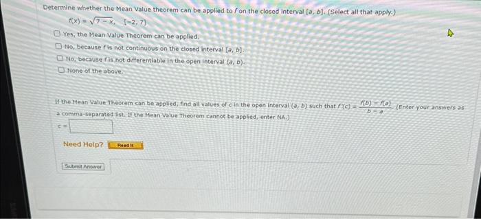 Solved Explain why Rolle's Theorem does not apply to the | Chegg.com