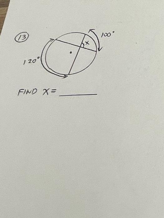 Solved FIND x= | Chegg.com