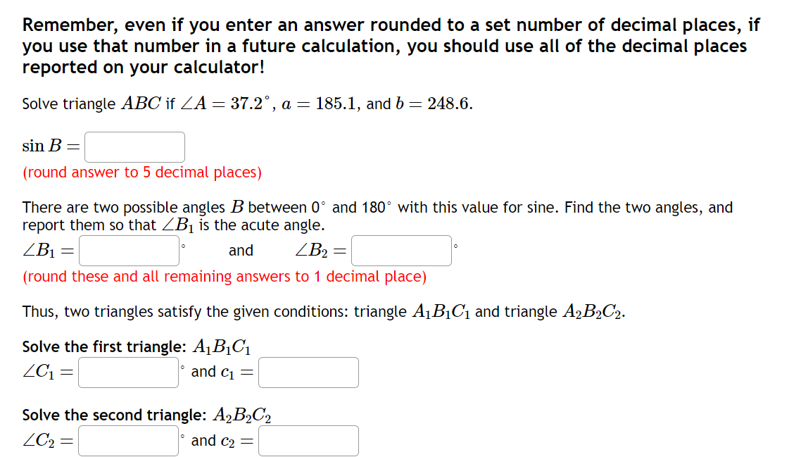 Solved Remember, even if you enter an answer rounded to a | Chegg.com