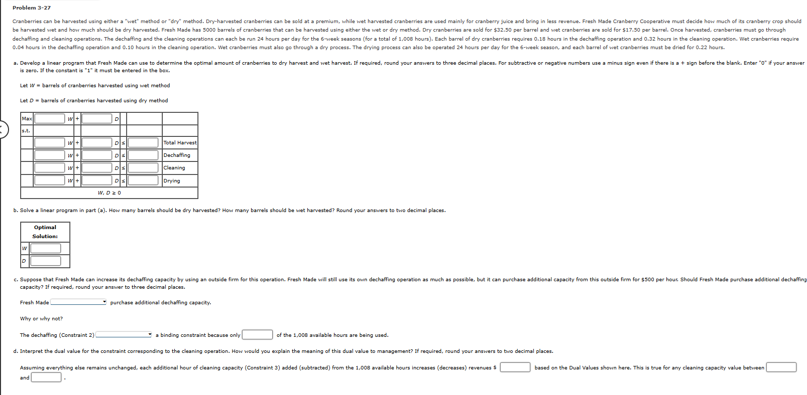Solved Problem 3-27 ﻿is zero. If the constant is " 1 " ﻿it | Chegg.com