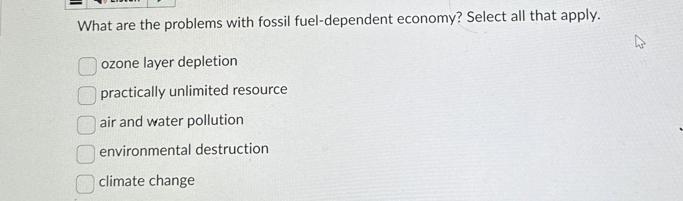 Solved What are the problems with fossil fuel-dependent | Chegg.com