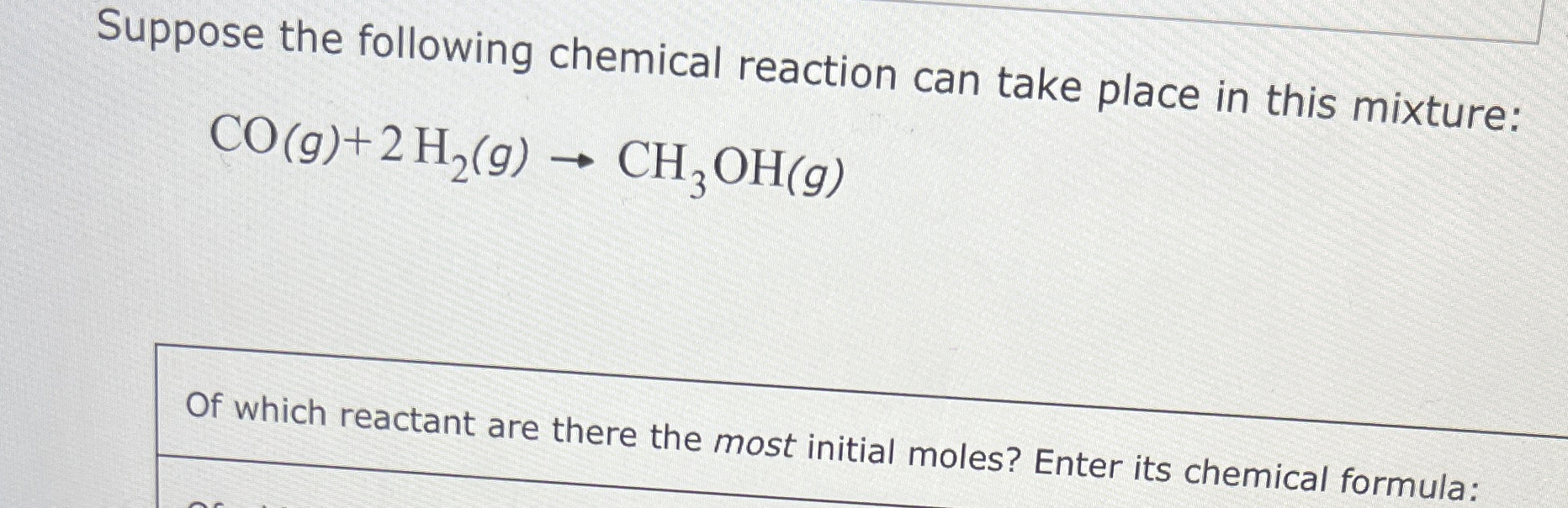 Solved Suppose the following chemical reaction can take | Chegg.com