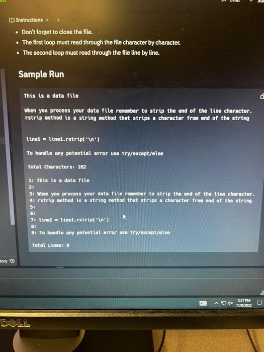 Solved The Assignment Write a program that first open's a | Chegg.com