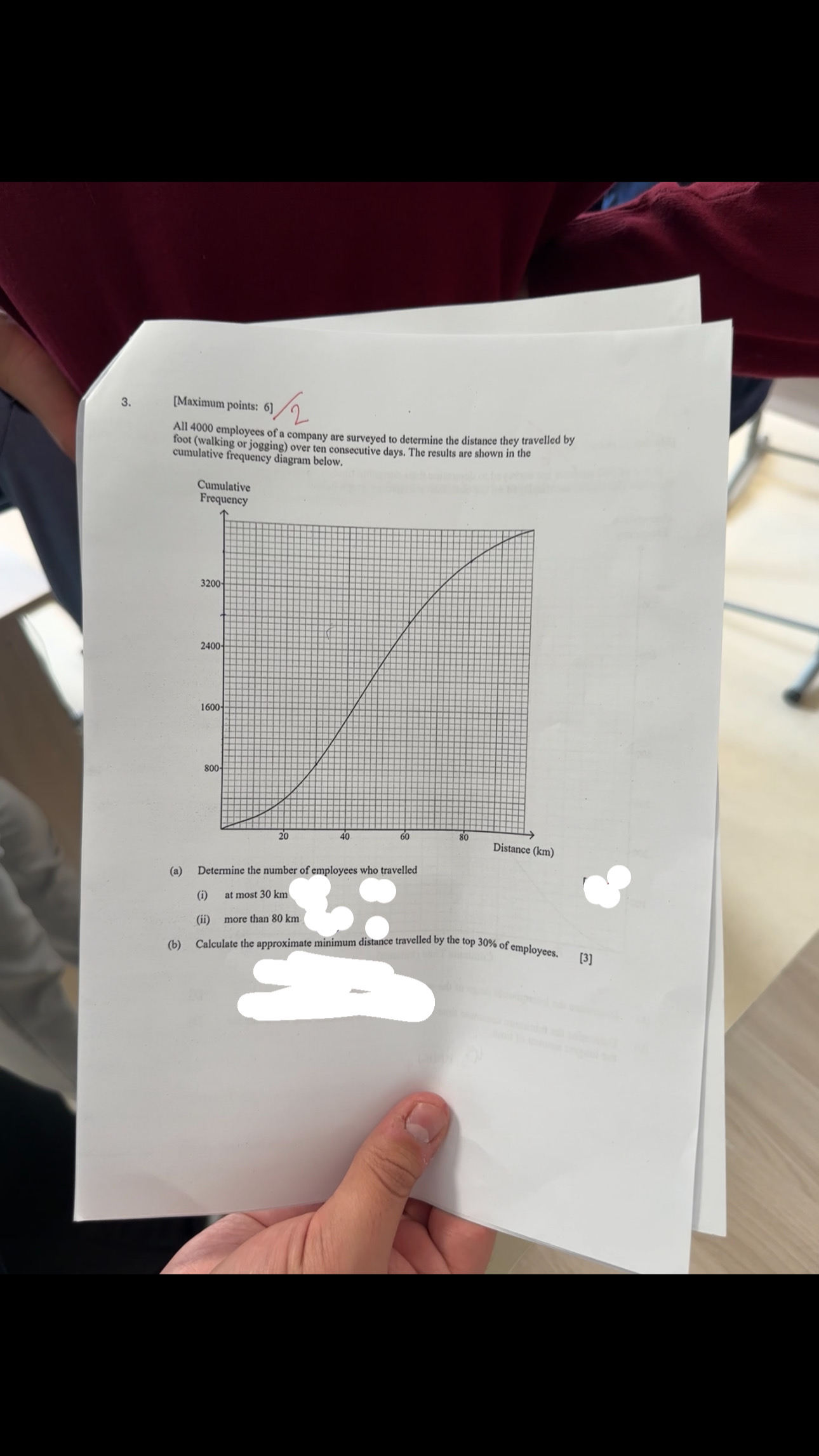 Solved All 4000 ﻿employees of a company are surveyed to | Chegg.com