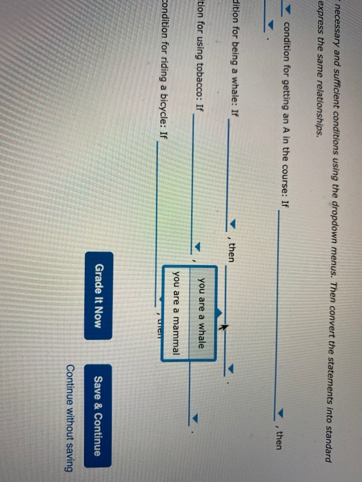 Solved The antecedent of a conditional statement expresses a | Chegg.com