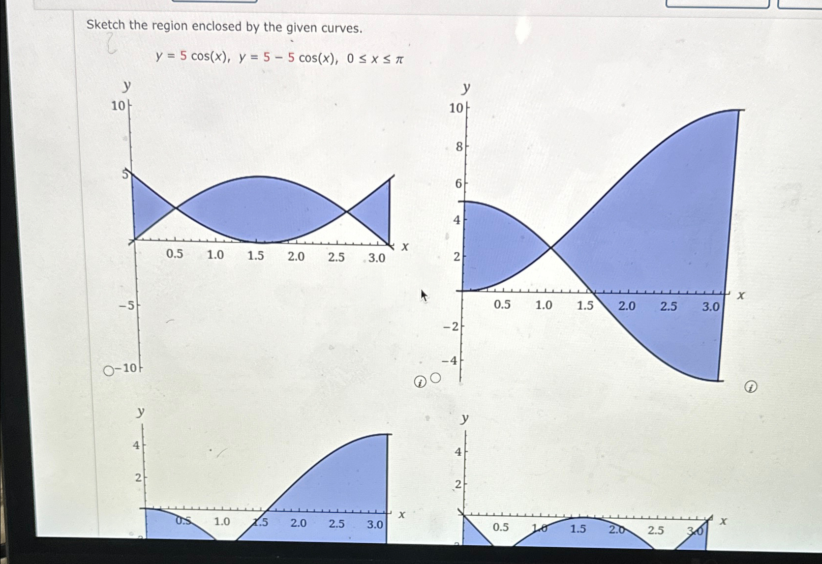 Solved Sketch the region enclosed by the given | Chegg.com
