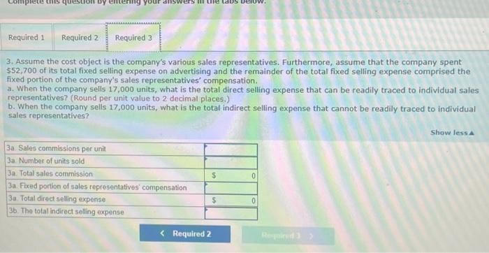 please answer only 2 and 3 | Chegg.com