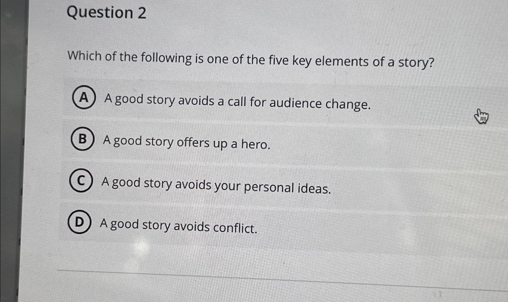 Solved Question 2Which of the following is one of the five | Chegg.com
