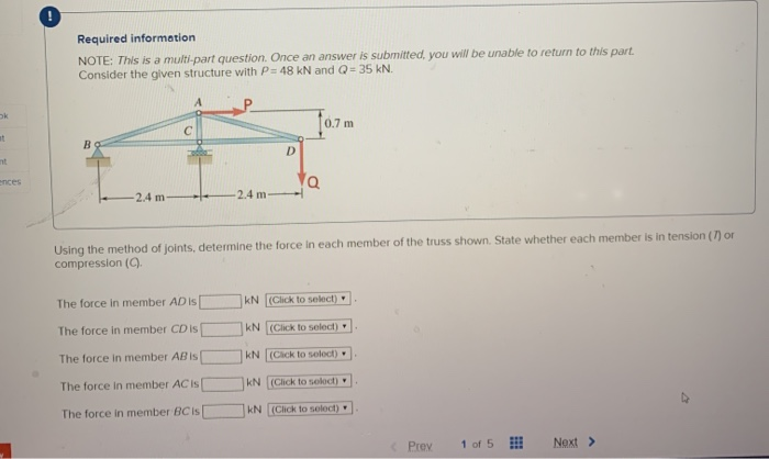 Solved Required information NOTE: This is a multi-part | Chegg.com
