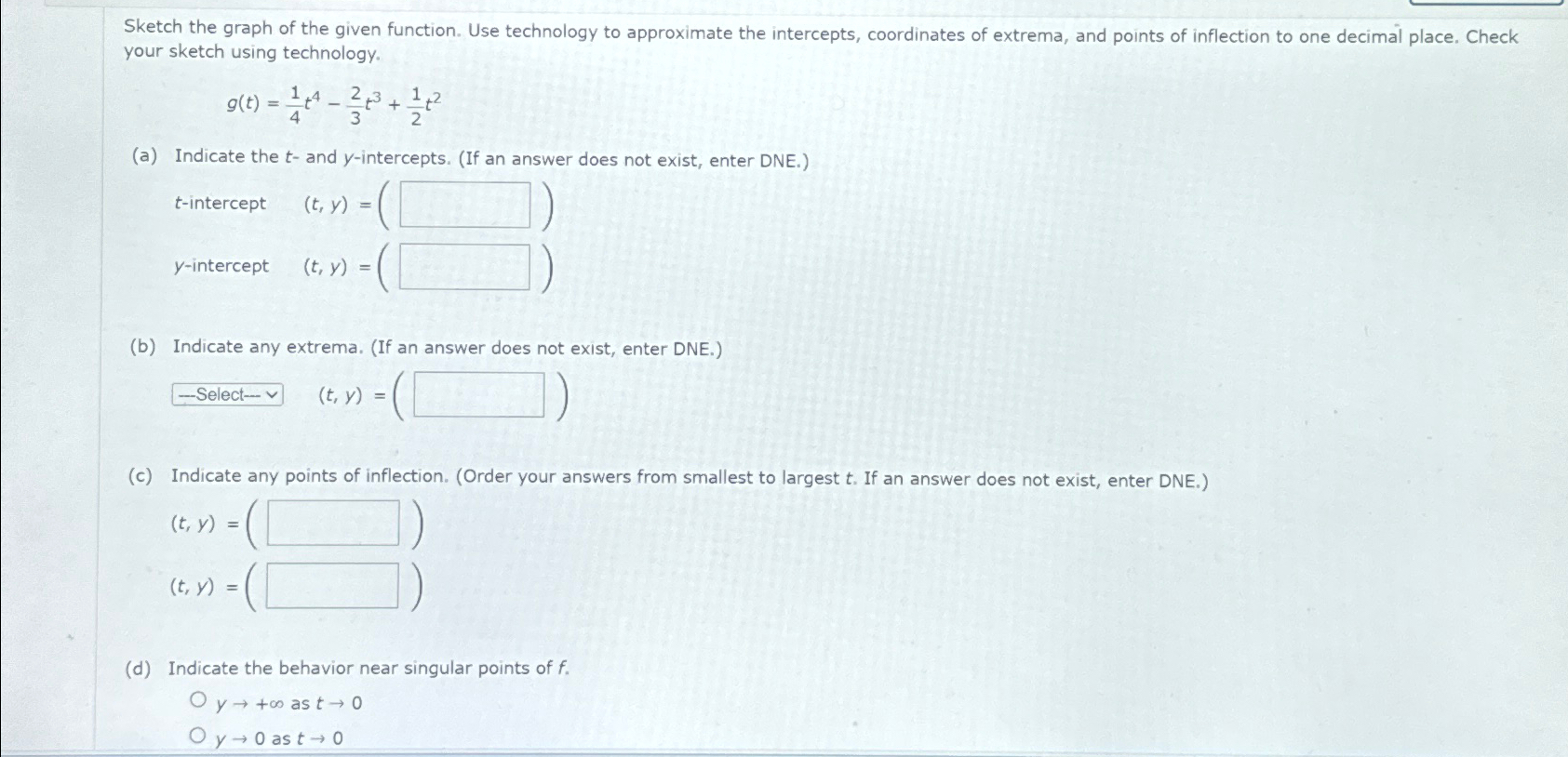 Solved Sketch the graph of the given function. Use | Chegg.com