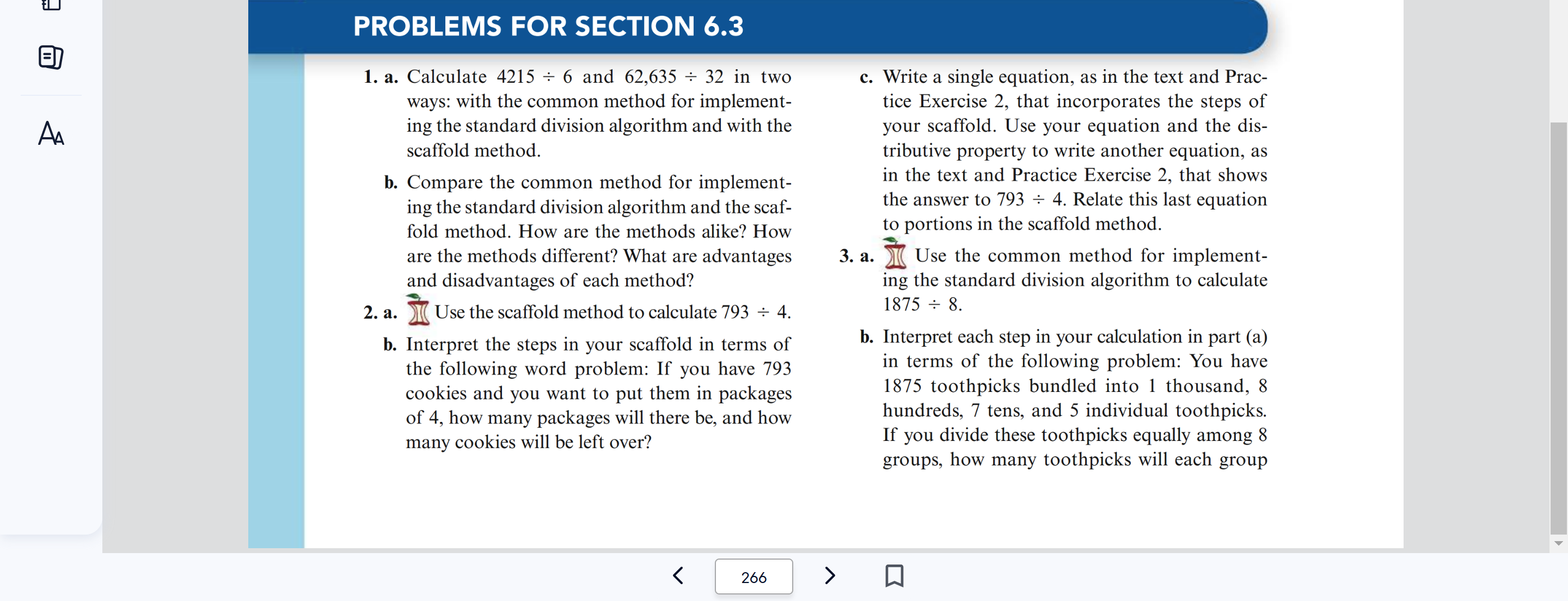 Solved PROBLEMS FOR SECTION 6.3a. ﻿Calculate 4215÷6 ﻿and | Chegg.com