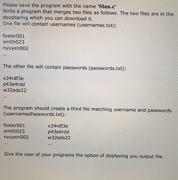Solved I need this code to be written in C language. Also, | Chegg.com