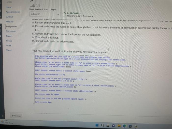 Solved state name. Things to restember WATGHTHELAEYIDEOHE | Chegg.com