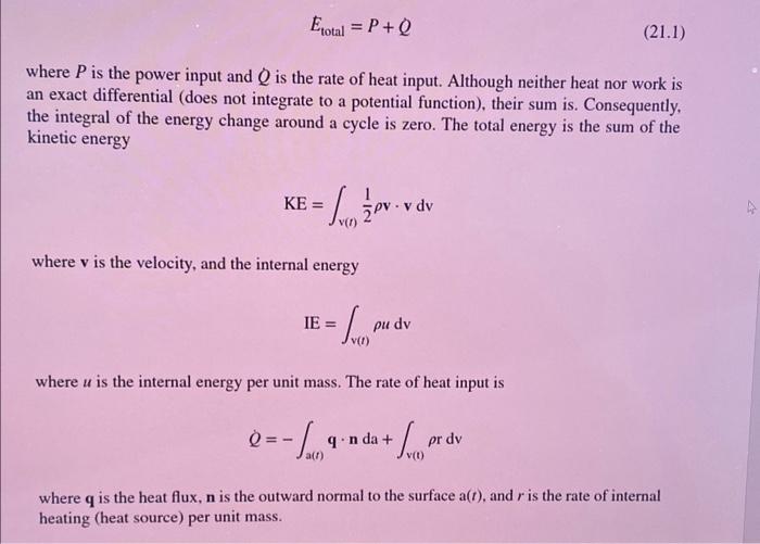 Solved 21.1 Use index notation to verify (21.3).Etotal =P+Q | Chegg.com